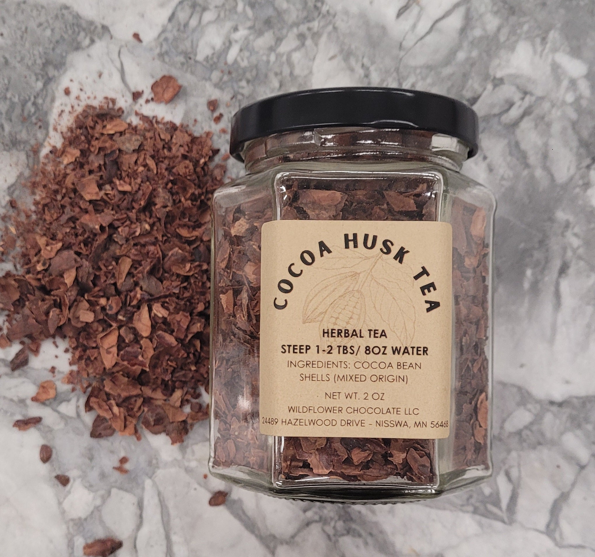 Cocoa Husk Tea – Wildflower Chocolate