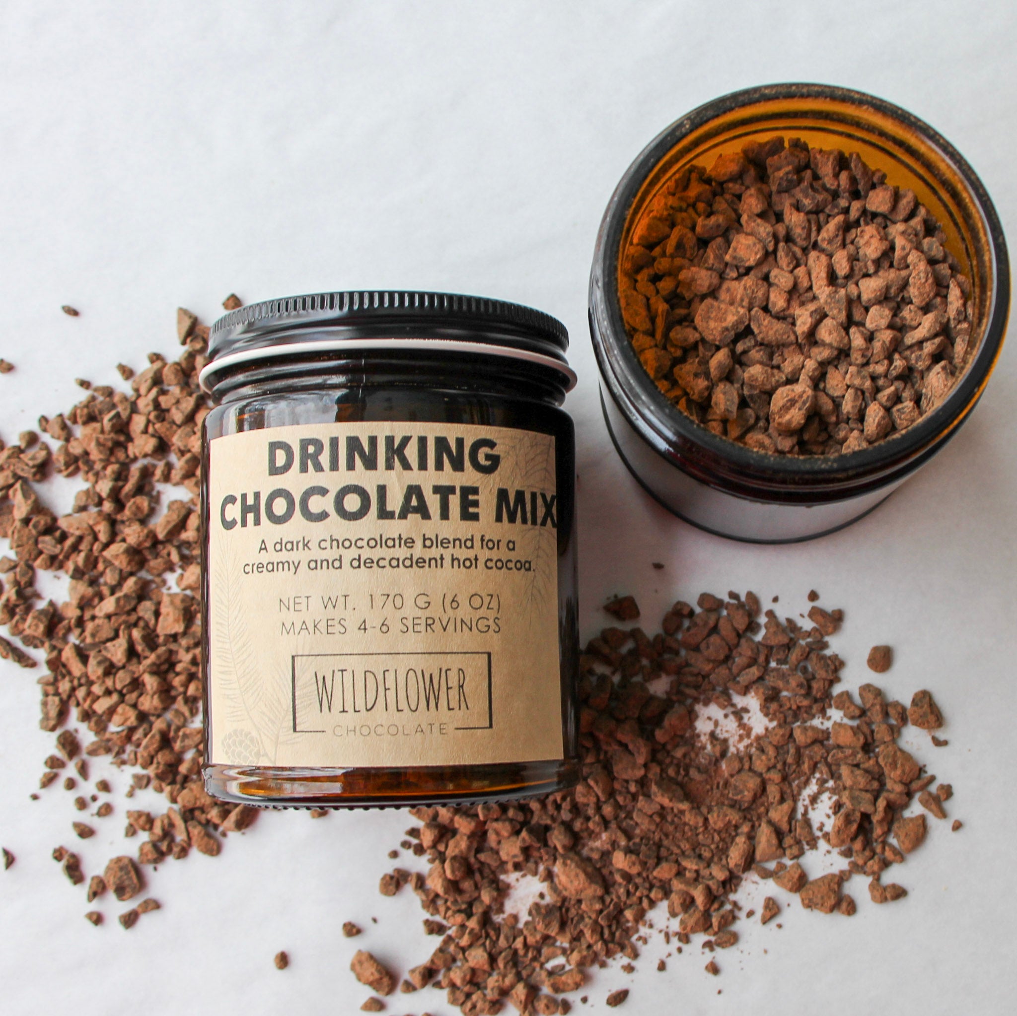 Drinking Chocolate Mix – Wildflower Chocolate